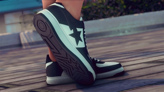 辐射4 Bape Sta 帆布鞋 （CBBE-4k） Mod V1.0 下载- 3DM Mod站