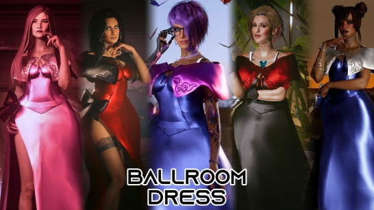 赛博朋克2077 宴会厅礼服（ArchiveXL和Equipment EX） Mod 1.0 下载 | 3DM Mod站