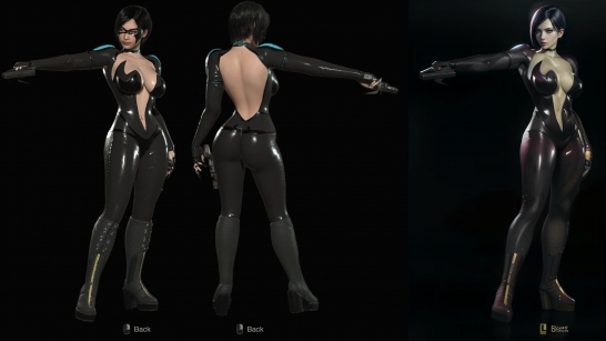 生化危机4 重制版 艾达黑猫套装 Mod Vv1 下载- 3DM Mod站