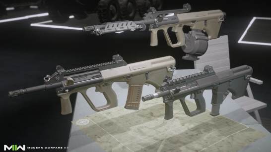 辐射4 MWII - 终极AUG枪族重做版 - Steyr Aug A3 - Aug A3 Para - Aug HBAR（更新） Mod ...