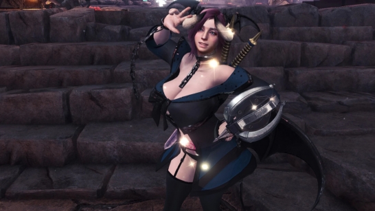 怪物猎人：世界 小恶魔盔甲 Mod V1.0 下载- 3DM Mod站