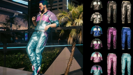赛博朋克2077 80年代运动服 - Archive XL Mod V1 下载- 3DM Mod站