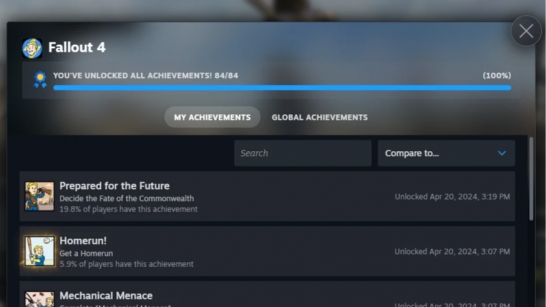 辐射4 全成就解锁 - XGP - Steam Mod 1.0 下载 | 3DM Mod站