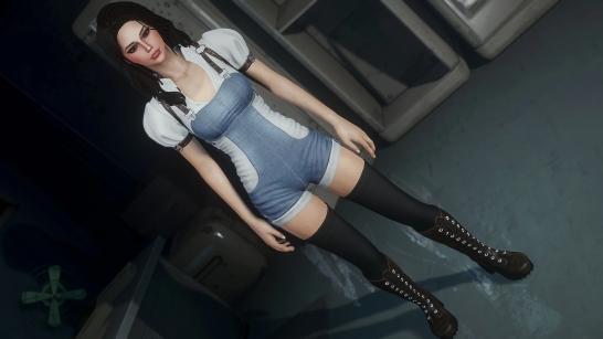 辐射4 Vtaw 工装服 - CBBE - BodySlide（汉化更新） Mod V1.1 下载- 3DM Mod站