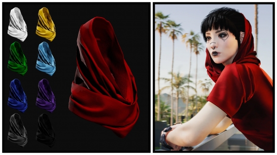 赛博朋克2077 头巾 - ArchiveXL (fem V) Mod V0.2 下载- 3DM Mod站