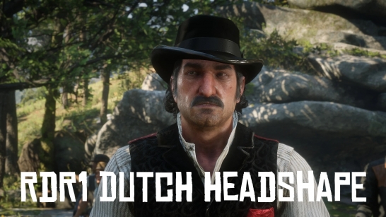 荒野大镖客2 RDR1 Dutch头部外观 Mod V1.00 下载- 3DM Mod站