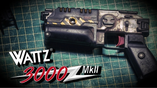 辐射4 瓦兹（Wattz）3000 mkII激光枪（更新） Mod V1.1.4 下载- 3DM Mod站