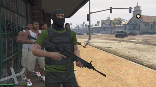 侠盗猎车手系列 gta首发QBZ191步枪 Mod V1.0 下载- 3DM Mod站