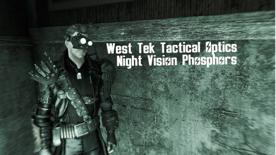 辐射4 West Tek Tactical Optics - 夜视荧光粉 Mod Vv1.0 下载- 3DM Mod站