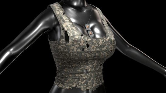 辐射4 无袖背心01-4K-CBBE-Bodyslide Mod V1.1 下载- 3DM Mod站