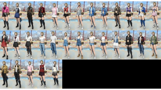 辐射4 K-Girl（韩流）服装FG身形文件 Mod V1.0 下载- 3DM Mod站