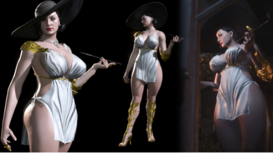 生化危机8：村庄 雅典娜女神Lady Athena Mod V1.0.0 下载- 3DM Mod站