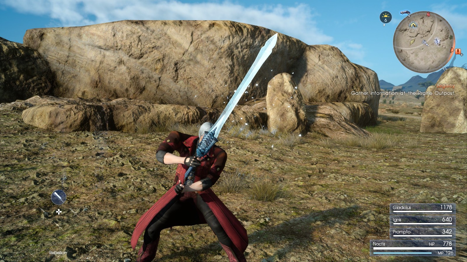 Dante DMC4(Noctis)下载_V1.0版本_最终幻想15 Mod下载-3DM MOD站