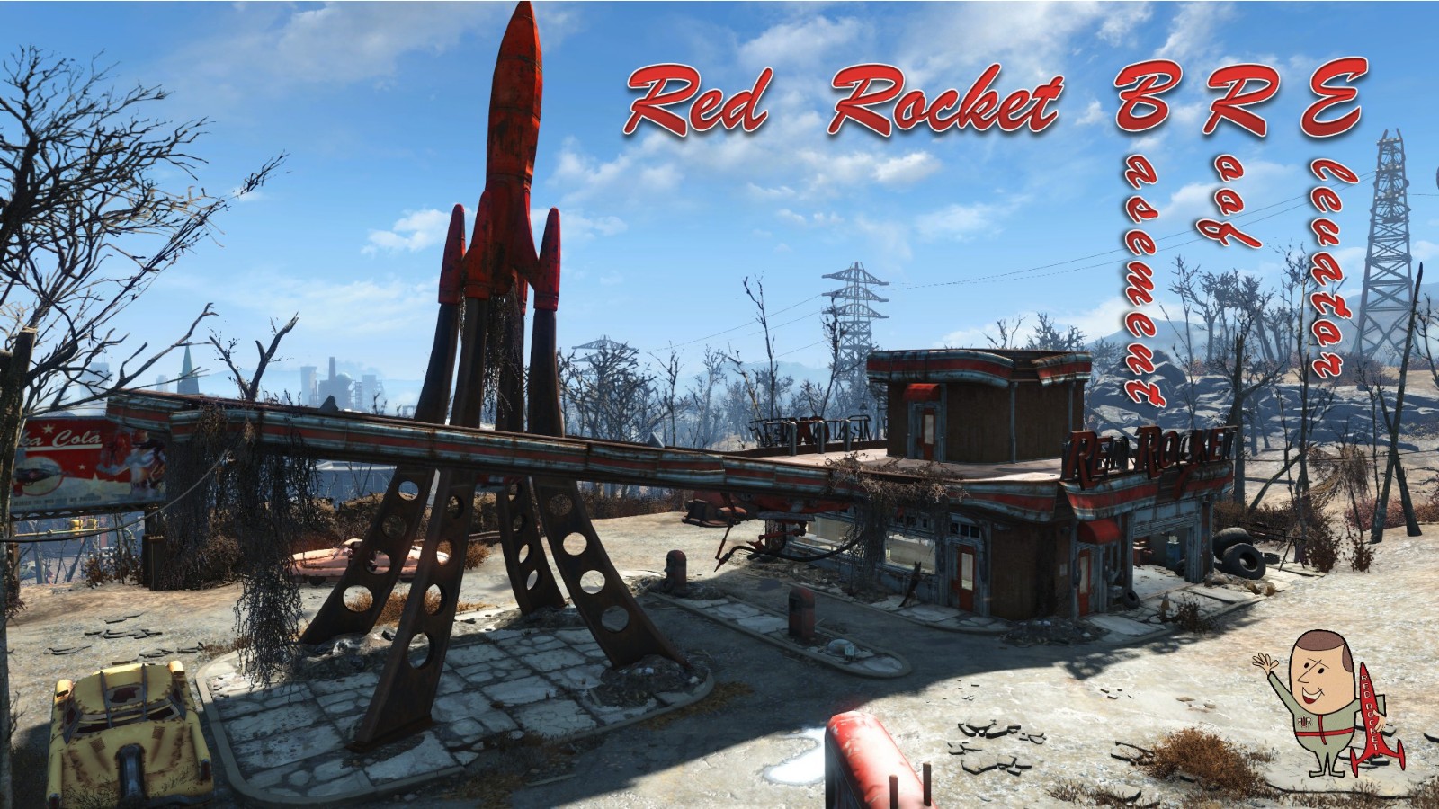 Red Rocket BRE 红色火箭维修站修改下载_V1.0版本_辐射4 Mod下载-3DM MOD站