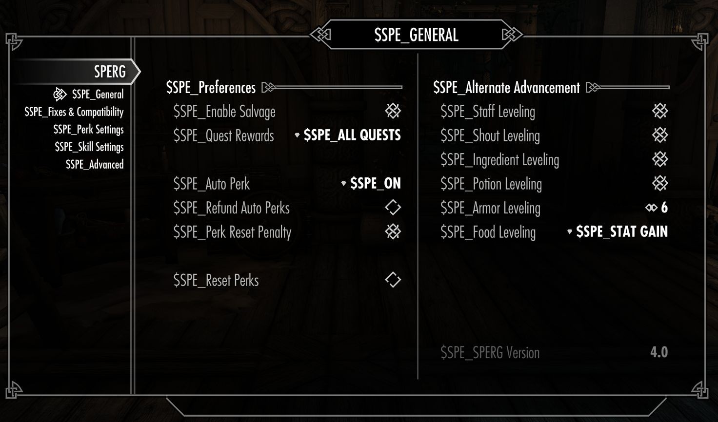 SPERG 1.4 SSE FOMOD德语下载_V1.0版本_上古卷轴5：重置版 Mod下载-3DM MOD站