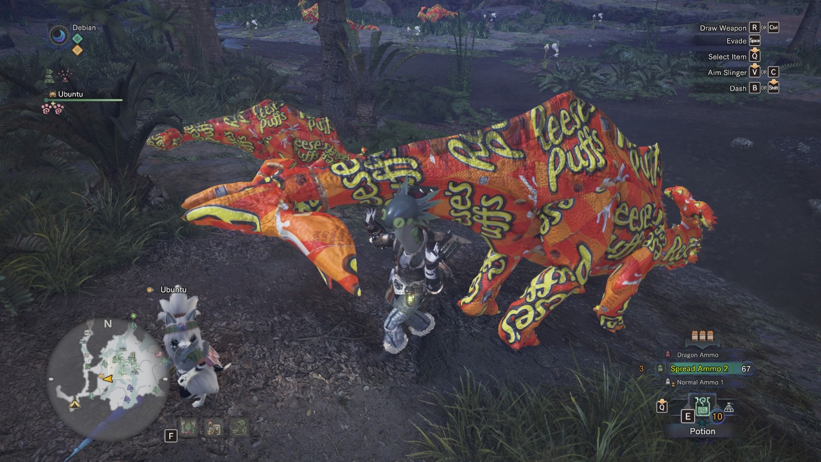 Tasty Aptonoth下载-V1.2版本-怪物猎人：世界 Mod下载-3DM MOD站