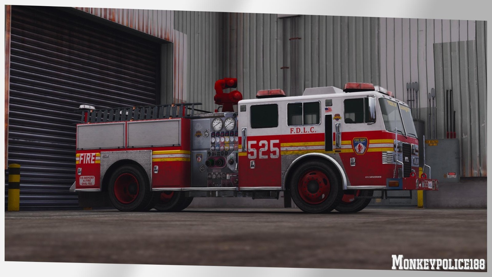 FDLC MTL Fire Truck (GTA IV-style / improved)下载_Vv1.0版本_侠盗猎车手系列 Mod下载 ...
