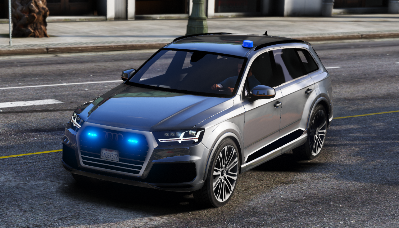 奥迪Q7 Police下载-V1.0版本-侠盗猎车手系列 Mod下载-3DM MOD站