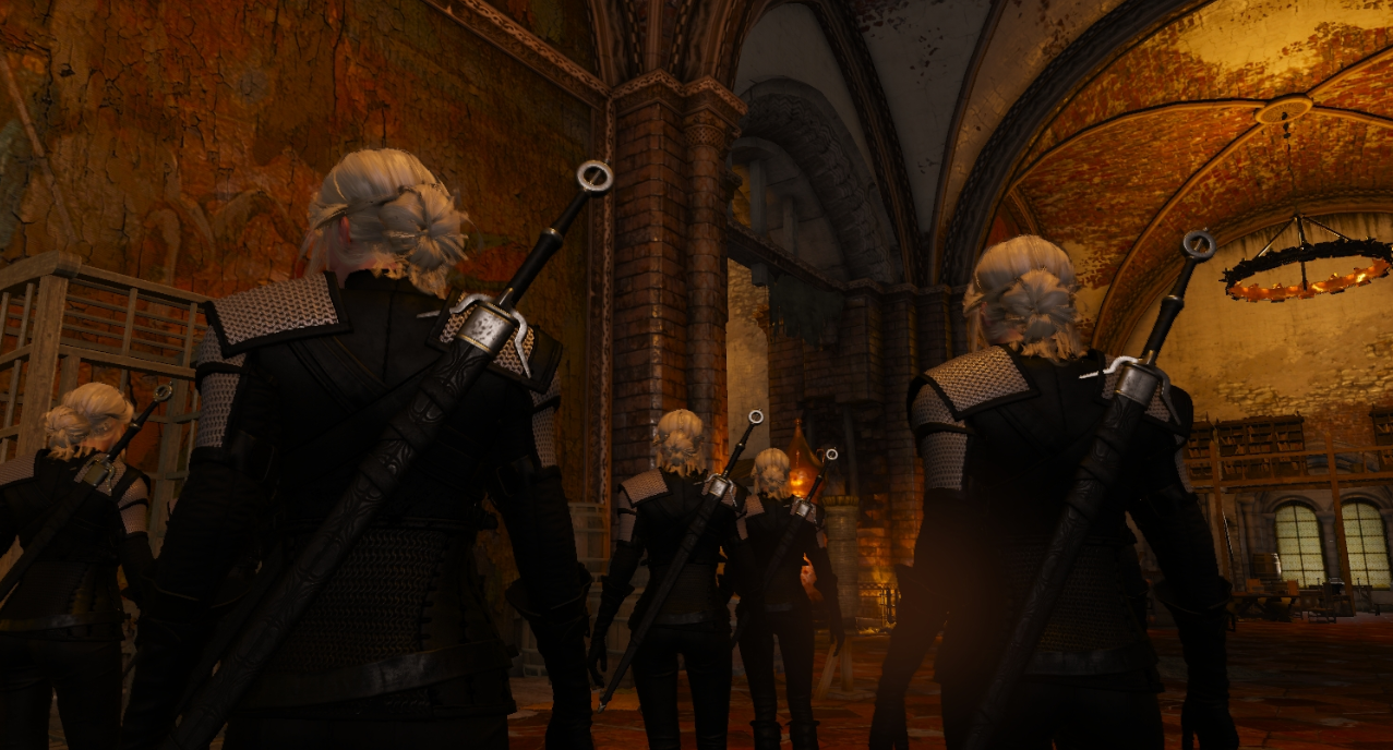 Ciri wears dark Viper armor下载_V1.0版本_巫师3：狂猎 Mod下载-3DM MOD站