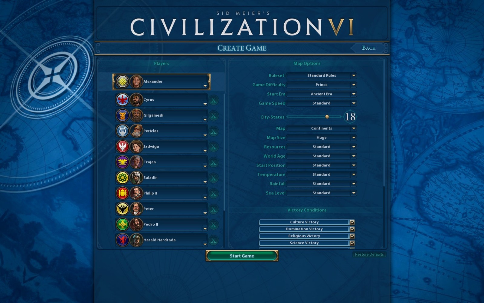Better Civ Icons 更好的文明图标下载-V1.3版本-文明6 Mod下载-3DM MOD站