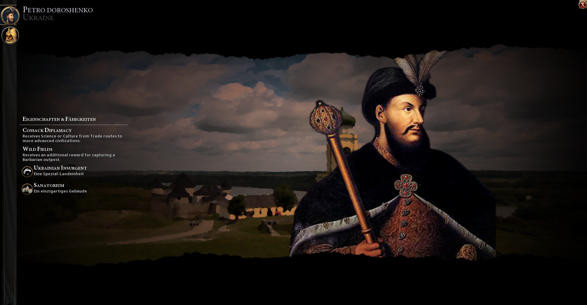 Ukraine Civilization 乌克兰文明下载_V0.1版本_文明6 Mod下载-3DM MOD站