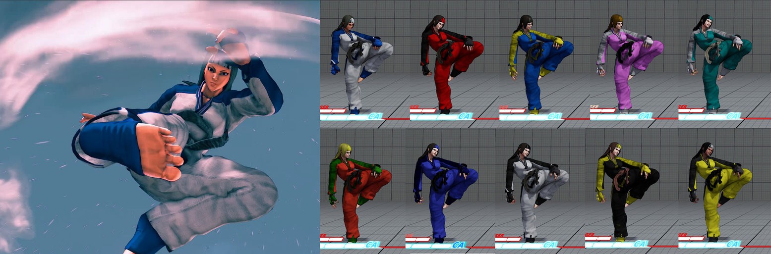Juri's Chae Lim Cosplay下载_V1.0版本_街头霸王5 Mod下载-3DM MOD站