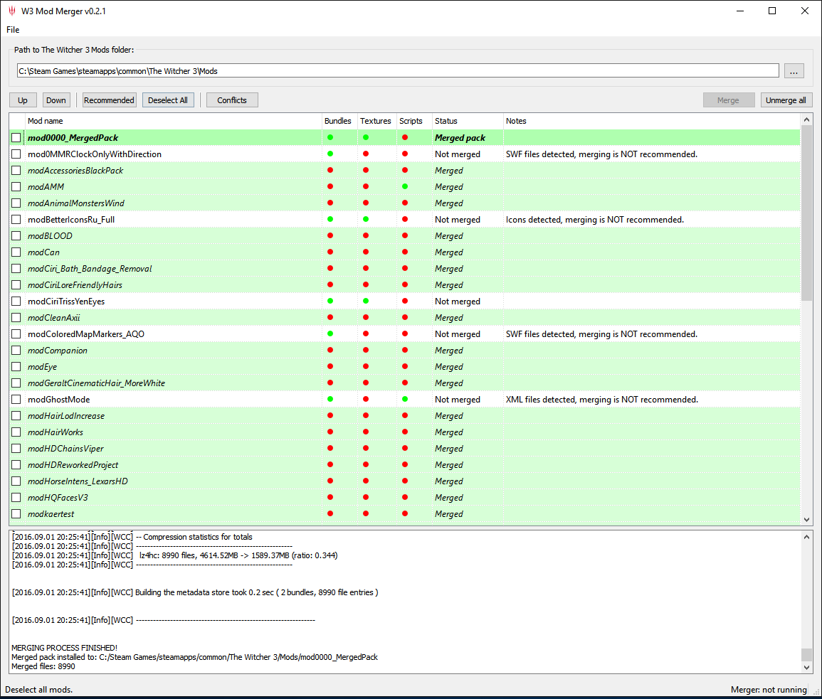 巫师3MOD合并下载_V0.5.1版本_巫师3：狂猎 Mod下载-3DM MOD站