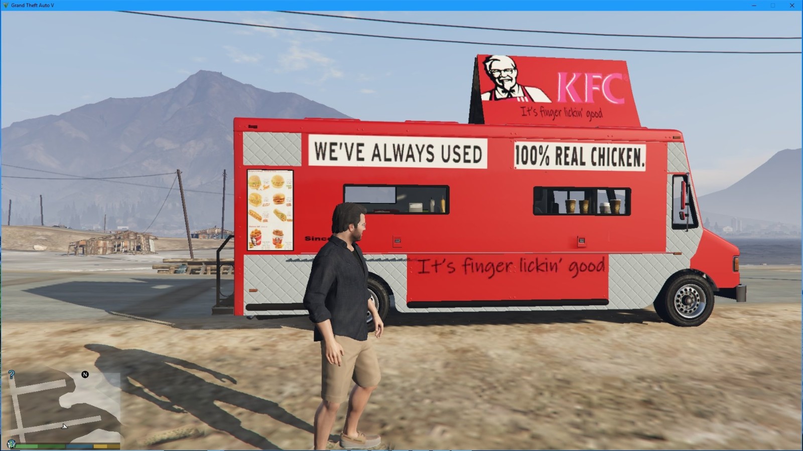 KFC Van下载_V2.0版本_侠盗猎车手系列 Mod下载-3DM MOD站