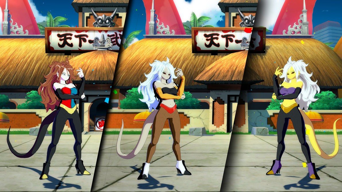 DBFZ Android 21 tight pants wip下载-V1.0版本-龙珠战士Z Mod下载-3DM MOD站