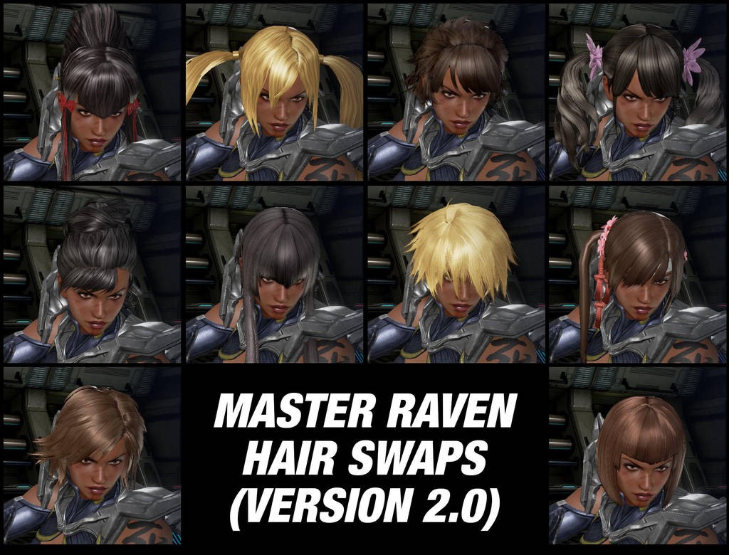 017B Master Raven Hair Swaps V2下载_V1.0版本_铁拳7 Mod下载-3DM MOD站