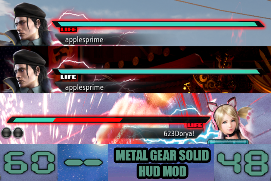 Metal Gear Tekken - HUD Mod下载_V1.0版本_铁拳7 Mod下载-3DM MOD站