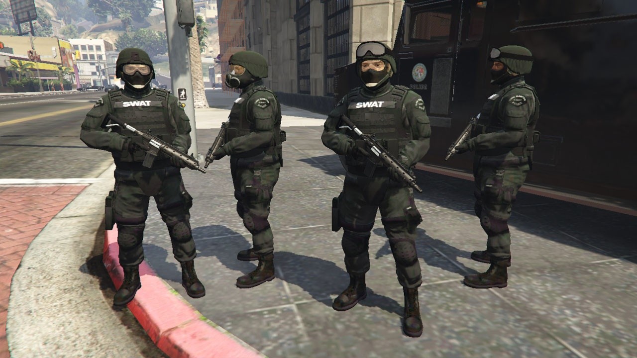 SWAT - Special Forces of the US Police下载_V1.2版本_侠盗猎车手系列 Mod下载-3DM MOD站