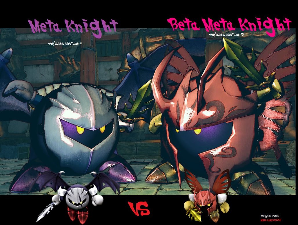 MetaKnight and Beta Meta Knight下载-V1.0版本-终极街霸4 Mod下载-3DM MOD站