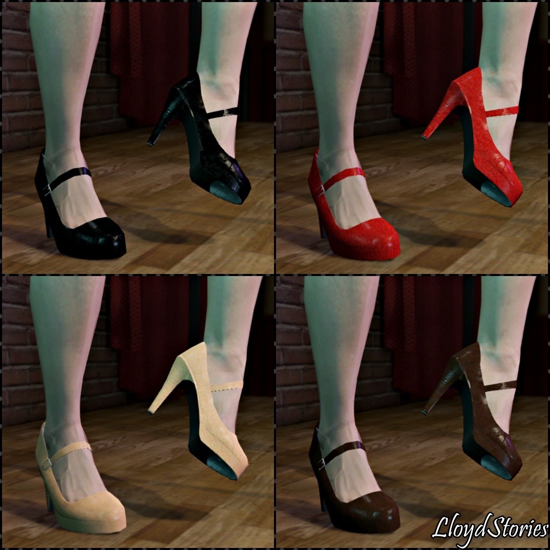 Tap Shoes (for MP Female Model) 下载_V1.0版本_侠盗猎车手系列 Mod下载-3DM MOD站