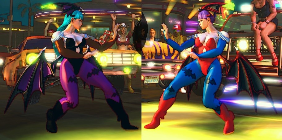 Chun Li: Morrigan and Lilith Cosplay下载_V1.0版本_终极街霸4 Mod下载-3DM MOD站