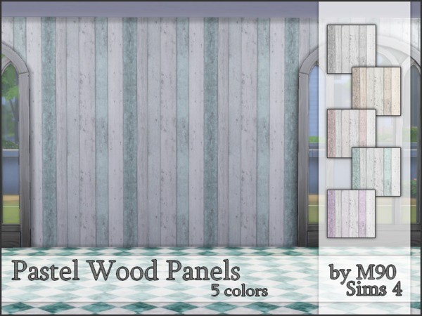 M90 Pastel Wood Panels 木板下载_V1.0版本_模拟人生4 Mod下载-3DM MOD站