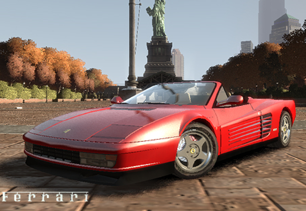 法拉利 Testarossa Spider Custom (Complete)下载_V1.0版本_侠盗猎车手系列 Mod下载-3DM MOD站