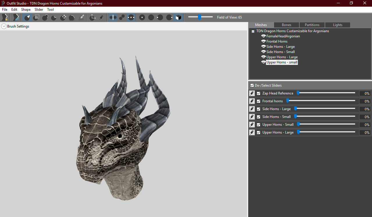 Repositional TDN Equipable Horns SE BodySlide（WIP）下载_V1.4版本_上古卷轴5：重置版 ...