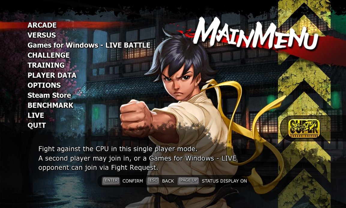 SSF4 AE Makoto Menu下载_V1.0版本_终极街霸4 Mod下载-3DM MOD站