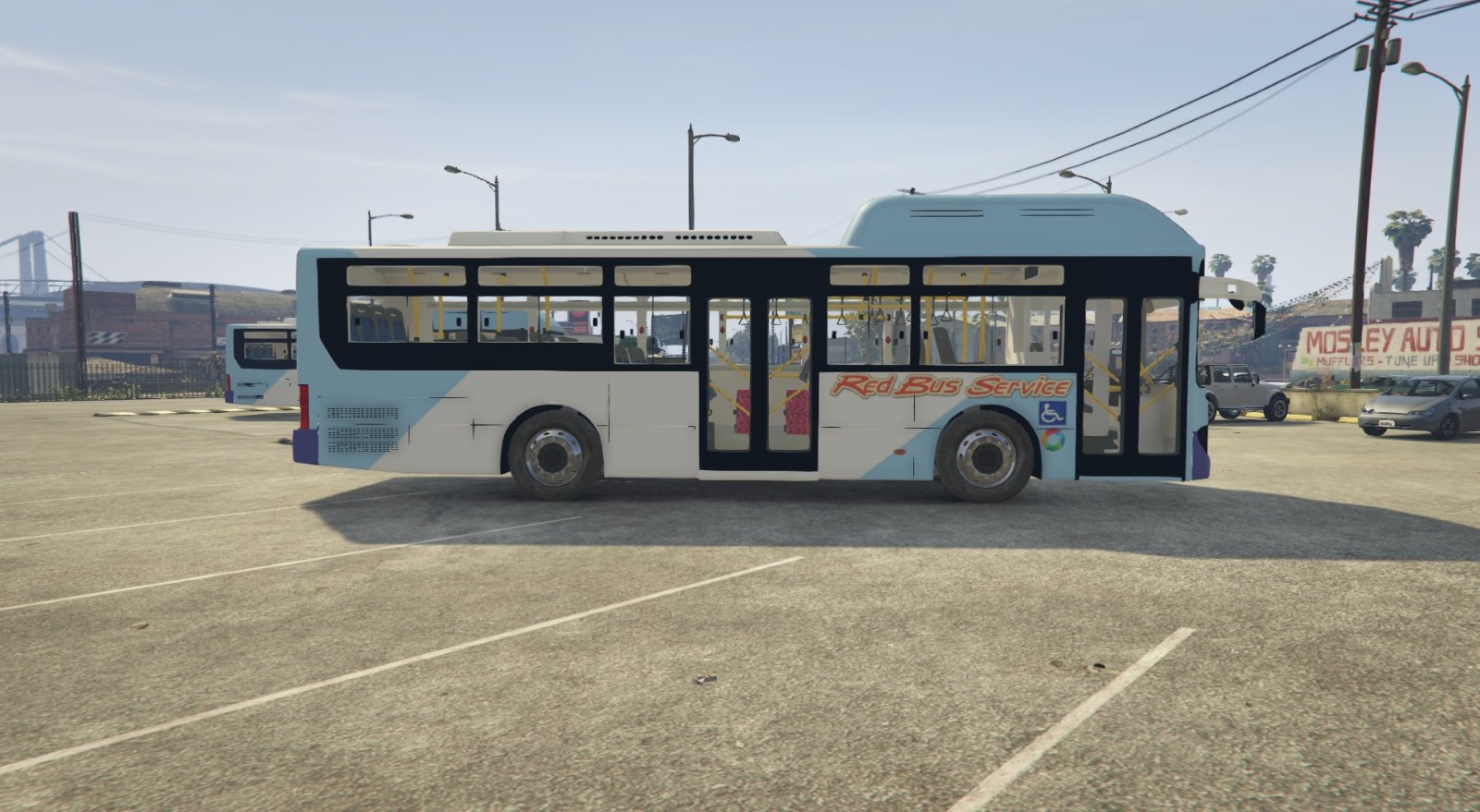 RED BUS SERVICE NSW LIVERY 下载_V1.0版本_侠盗猎车手系列 Mod下载-3DM MOD站