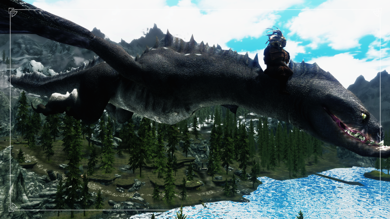 Dragonborn Black Dragon高分辨率Retexture - WIP下载_V1.0版本_上古卷轴5：重置版 Mod下载-3DM ...