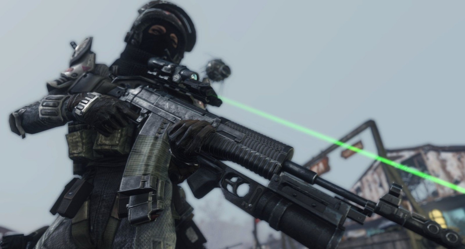 AN-94 Abakan 突击步枪- Штурмовая винтовка АH-94 下载_Vv3.51版本_辐射4 Mod下载-3DM MOD站