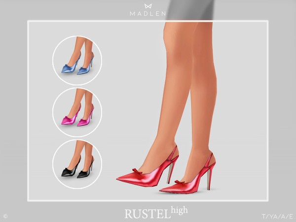 Madlen Rustel Shoes (High) 高跟鞋下载_V1.0版本_模拟人生4 Mod下载-3DM MOD站