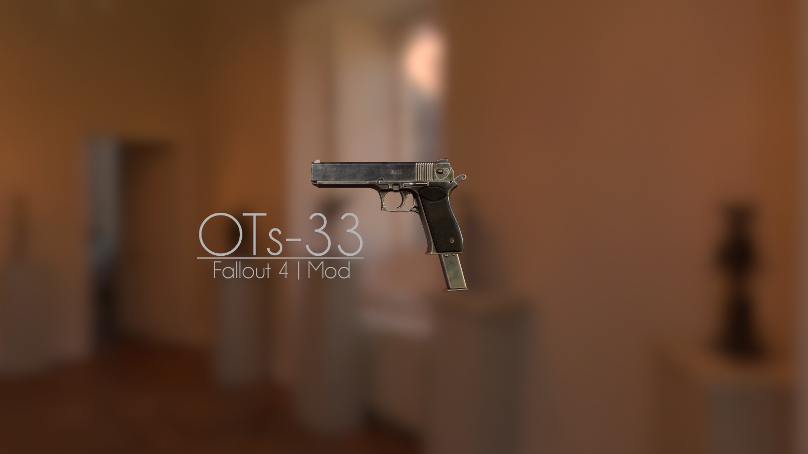 OTs-33 Pernach - 手枪下载_V1.1版本_辐射4 Mod下载-3DM MOD站