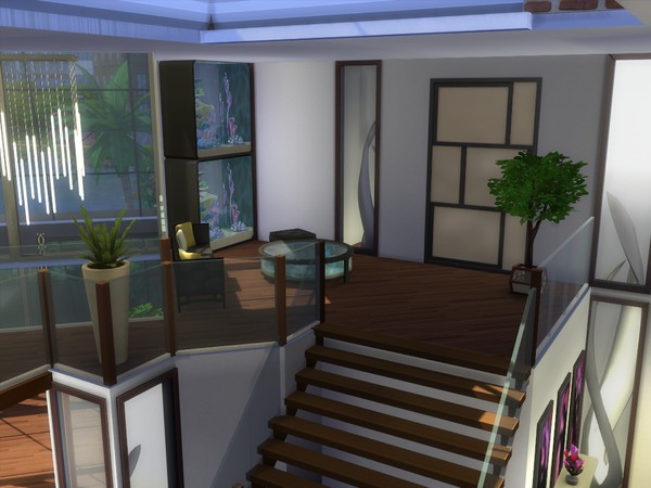 High-tech style (no cc) 房子下载-V1.0版本-模拟人生4 Mod下载-3DM MOD站