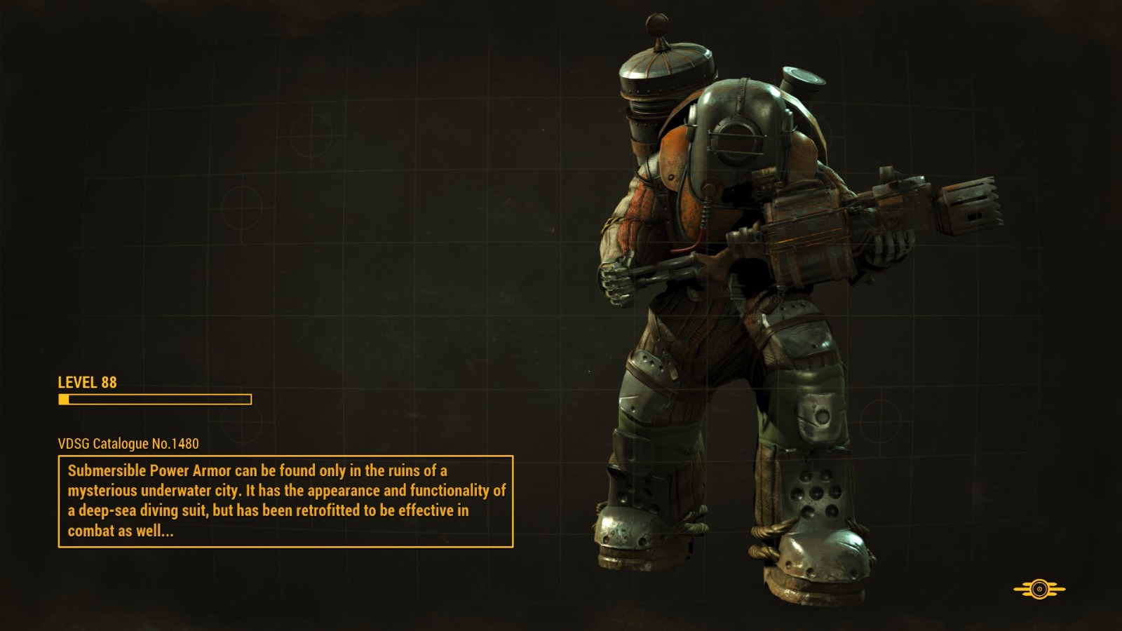 Submersible Power Armor Redux - BioShock启发下载_V1.2版本_辐射4 Mod下载-3DM MOD站