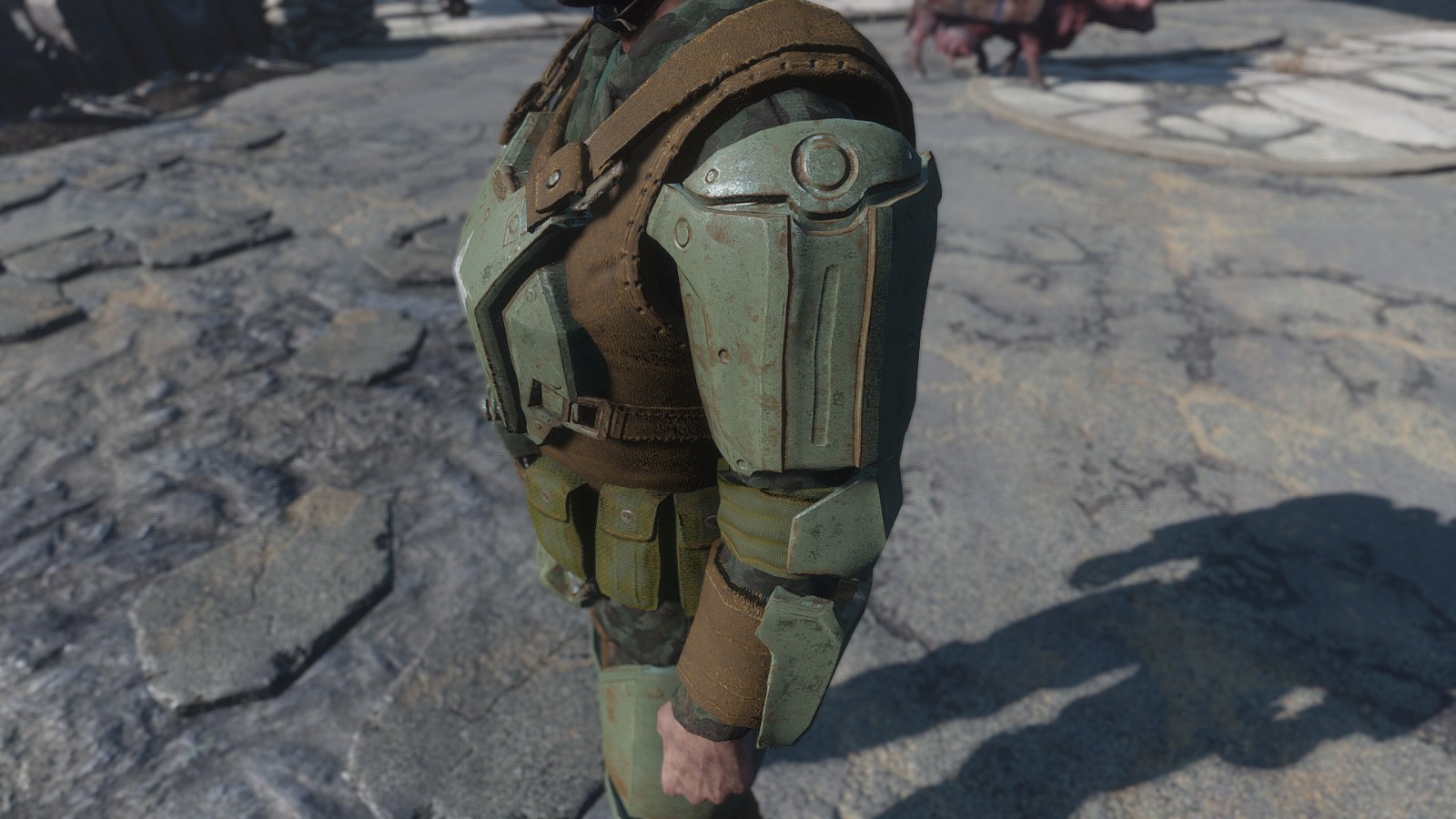 4k战斗装甲Retexture下载_Vv1.00版本_辐射4 Mod下载-3DM MOD站