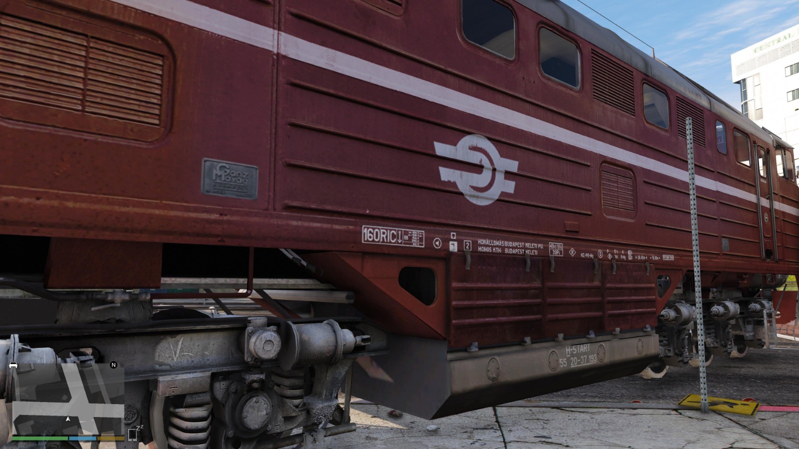 2TE116-1673火车匈牙利Paintjob +涂鸦下载_V1.0版本_侠盗猎车手系列 Mod下载-3DM MOD站