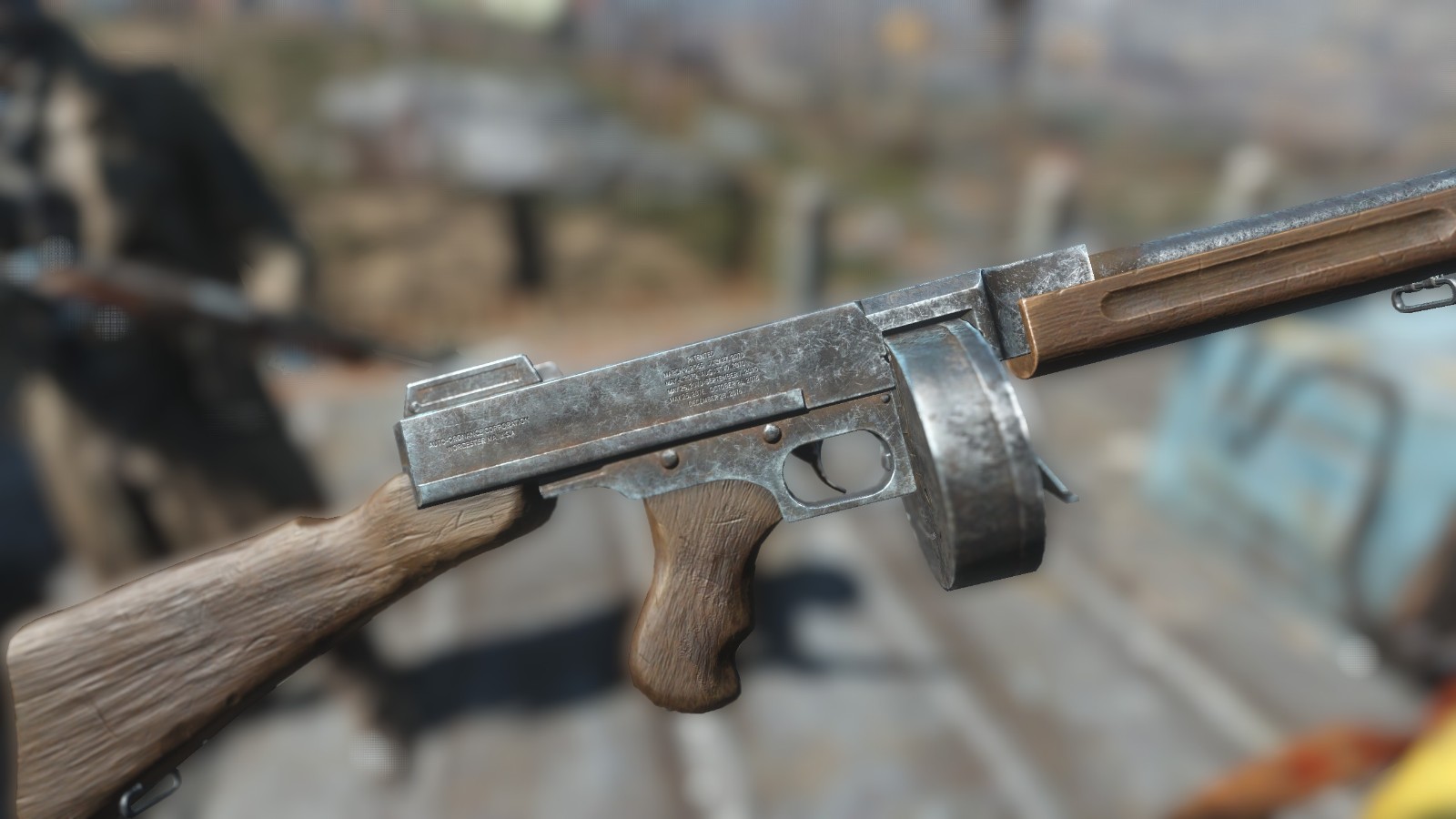 The Top-Notch TommyGun下载-V1版本-辐射4 Mod下载-3DM MOD站