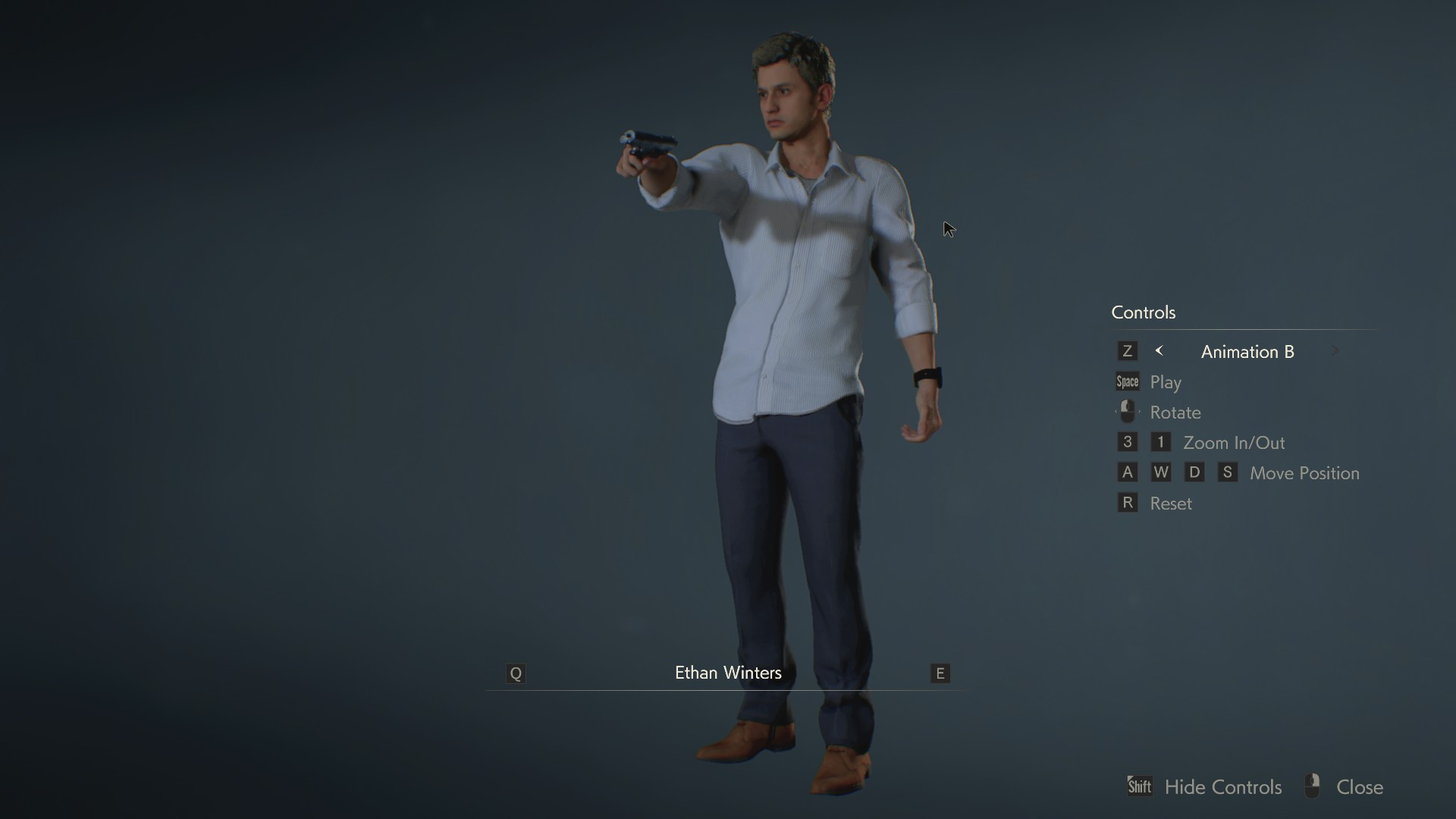 Ethan Winters RE7 替换 Leon Sheriff下载_V1.0版本_生化危机2：重制版 Mod下载-3DM MOD站